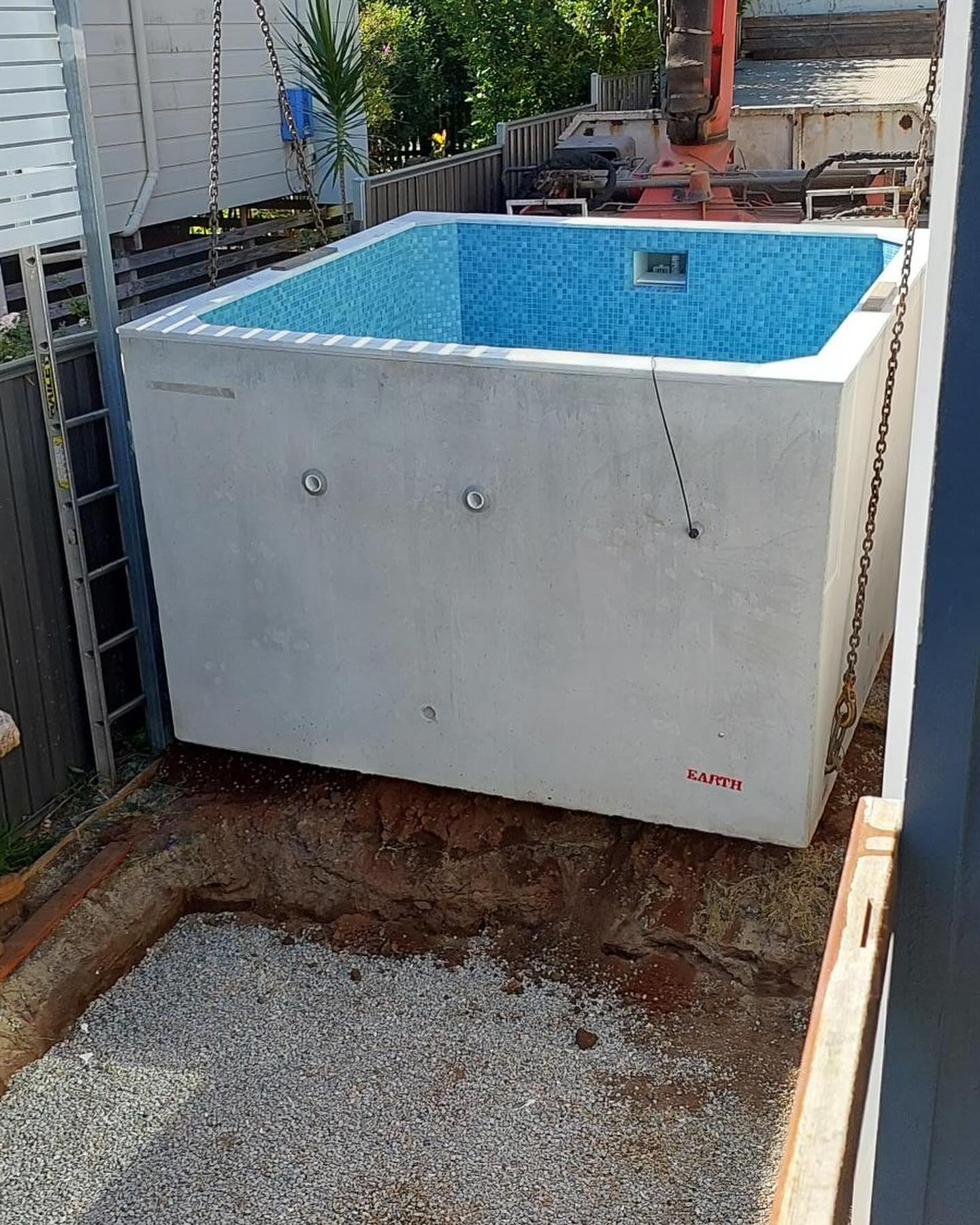 Square Plunge Pool - Plunge Pools Brisbane