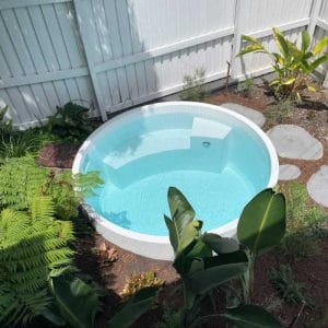 Round Plunge Pool | Plunge Pools Brisbane